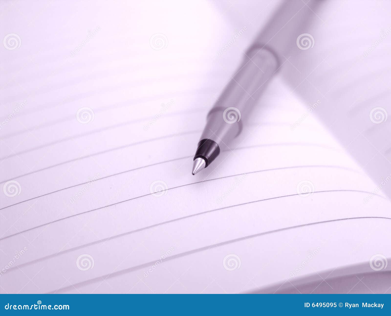Pen and notebook stock image. Image of notebook, lined - 6495095