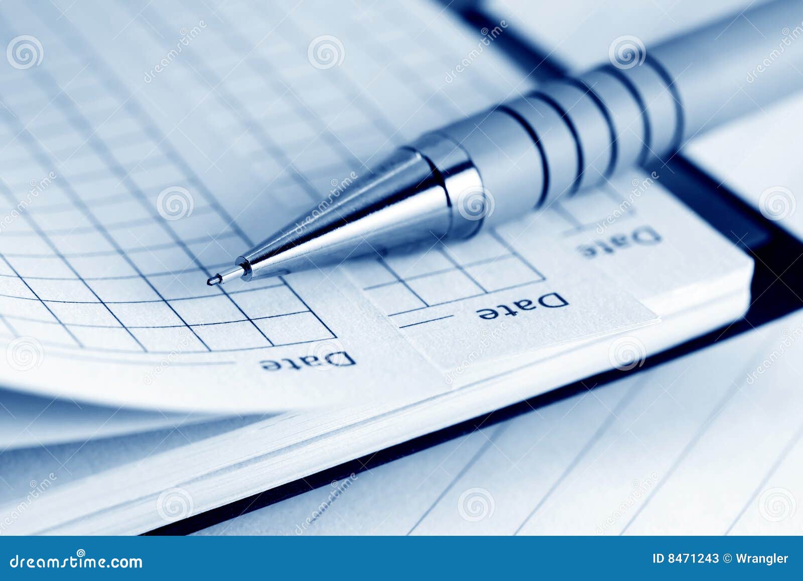 Pen and notebook. stock image. Image of page, note, notepad - 8471243