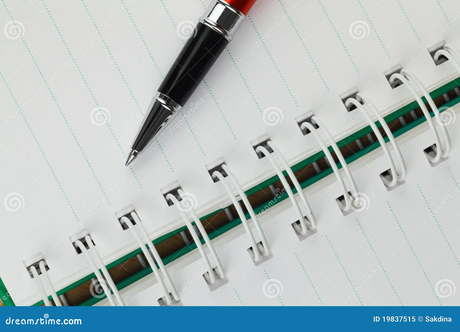 A Pen and a Notebook Take Notes Stock Image - Image of note, office ...