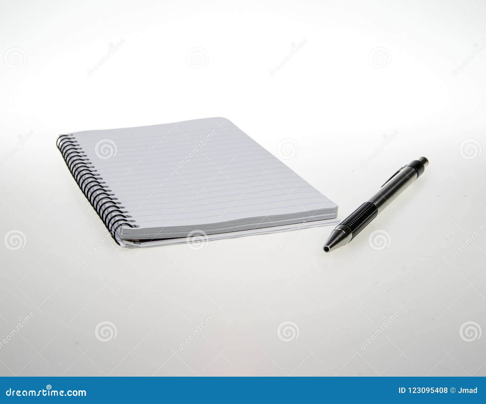 Pen and note pad stock photo. Image of white, pens, writing - 123095408