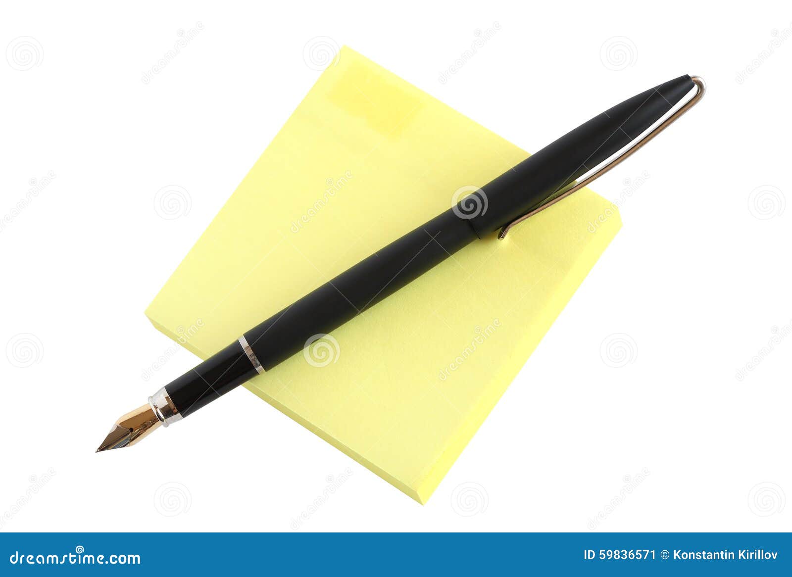 Pen op papier stock afbeelding. Image of schrijven, niemand - 59836571
