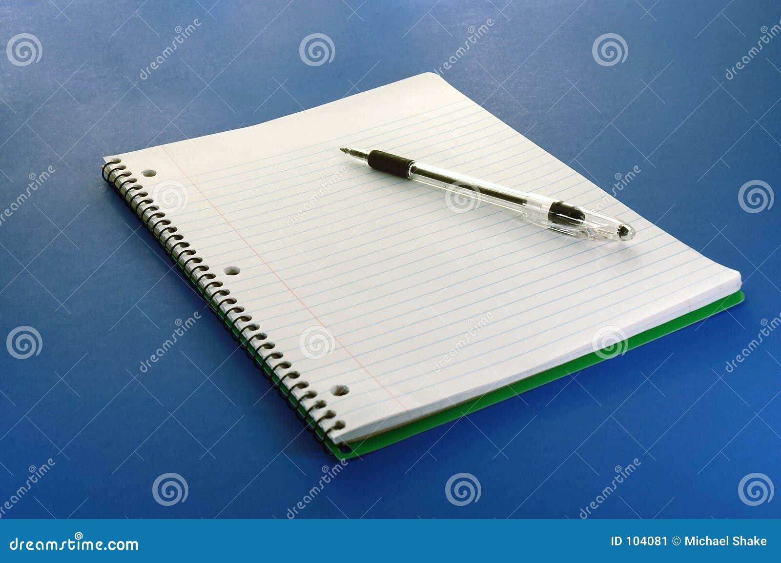 Pen & Paper stock image. Image of paper, blue, learn - 104081