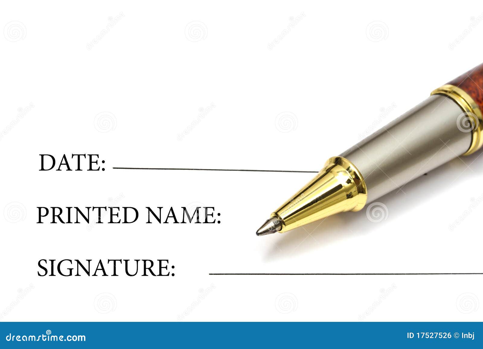 Pen and paper stock photo. Image of corporation, sign - 17527526