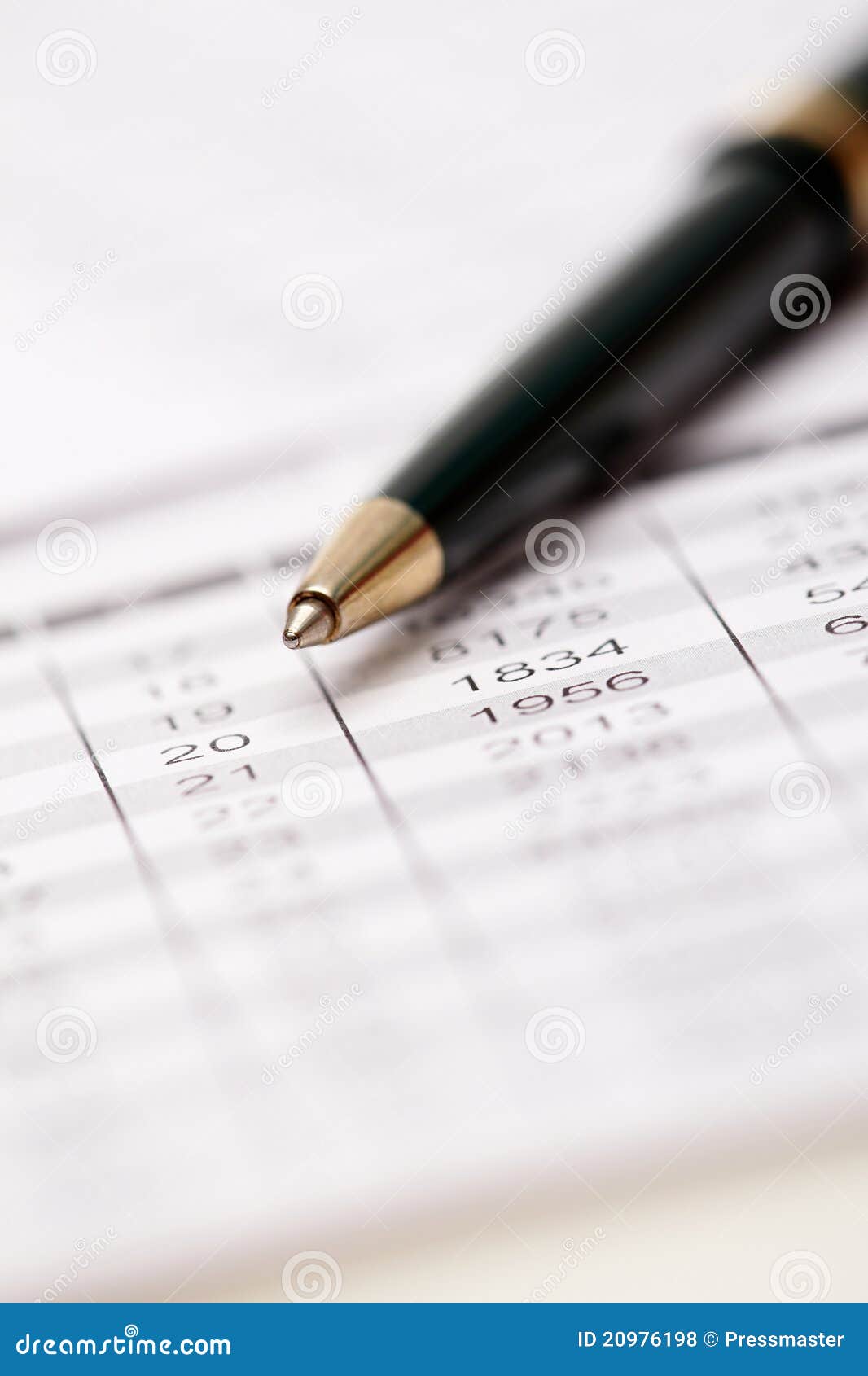 Pen on paper stock photo. Image of note, document, corporate - 20976198