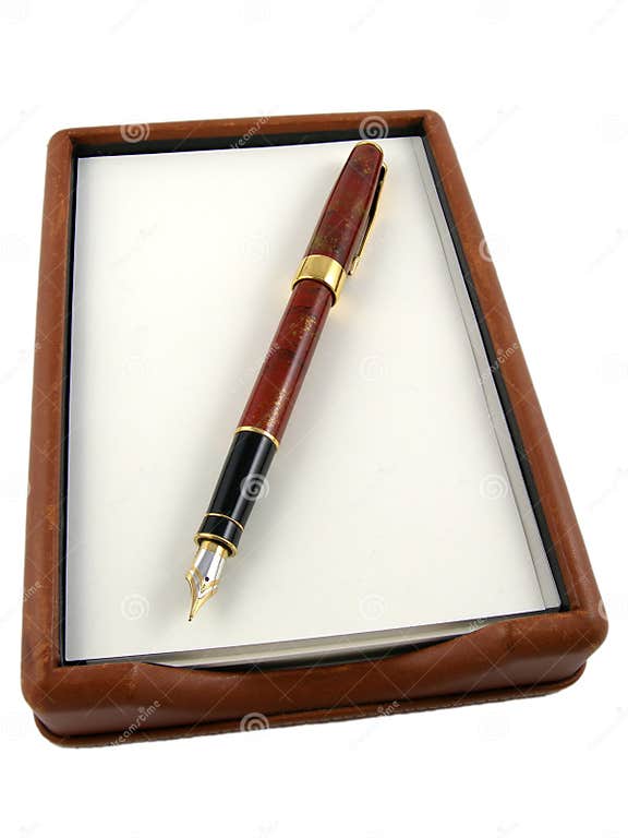 Pen & paper stock photo. Image of chinese, lacquer - 230566