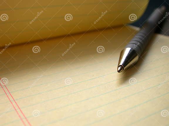 Pen and Paper stock photo. Image of idea, ideas, note, taking - 43936