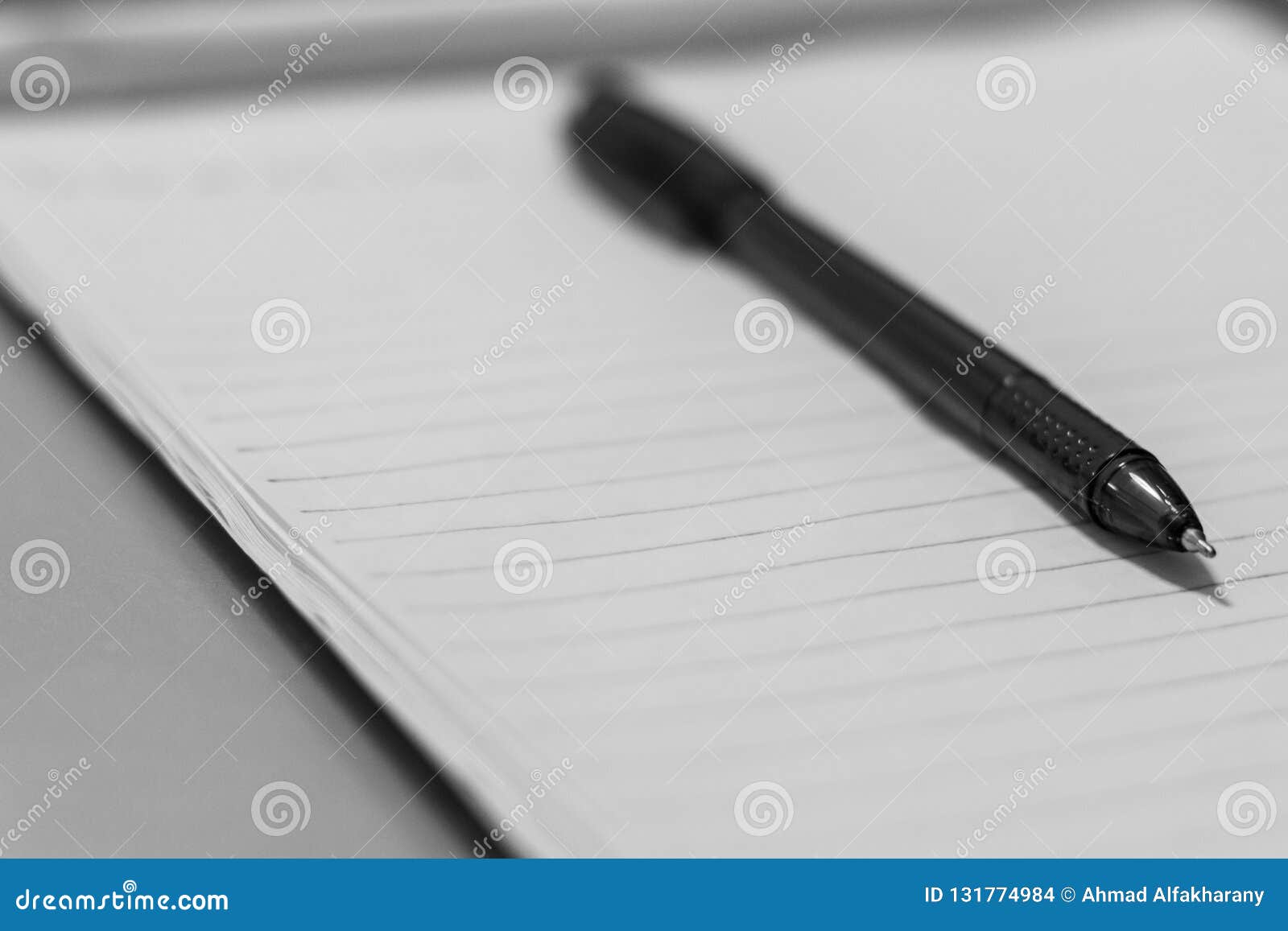 Pen and paper stock photo. Image of design, work, letter - 131774984