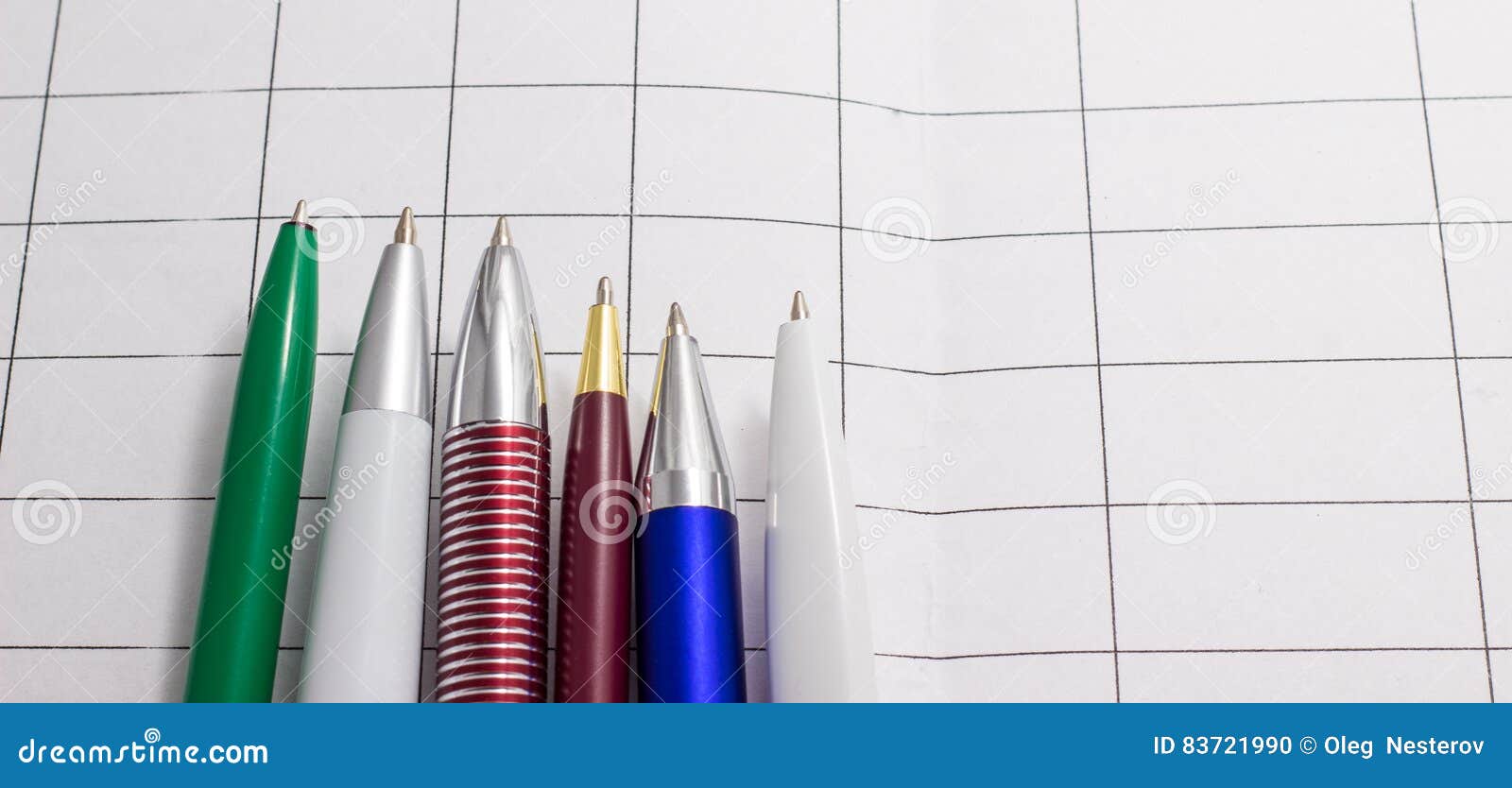 Pen and paper stock photo. Image of colors, bright, choice - 83721990