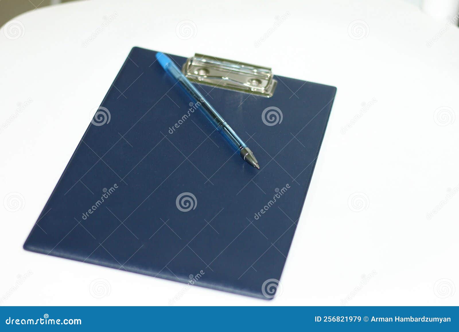 Pen and Paper Tablet for Writing Notes Stock Image - Image of violet ...