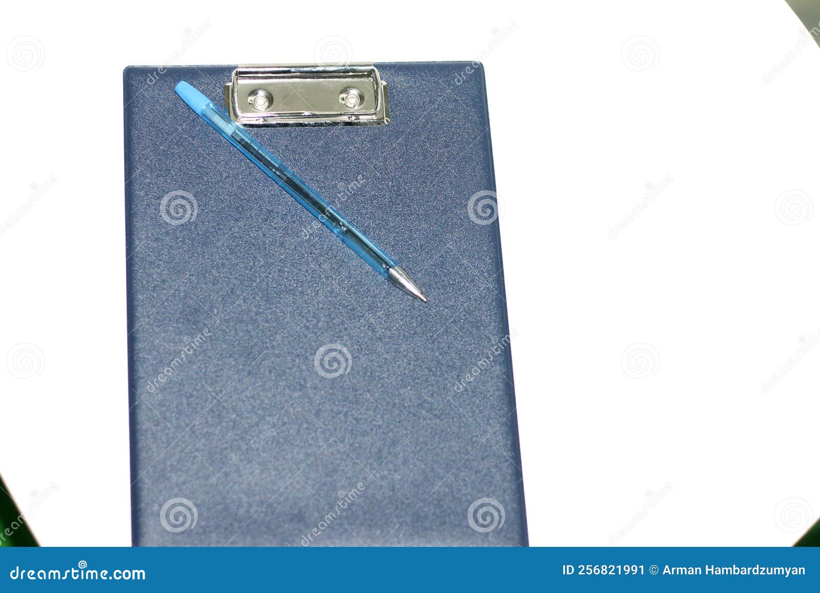 Pen and Paper Tablet for Writing Notes Stock Image - Image of font ...