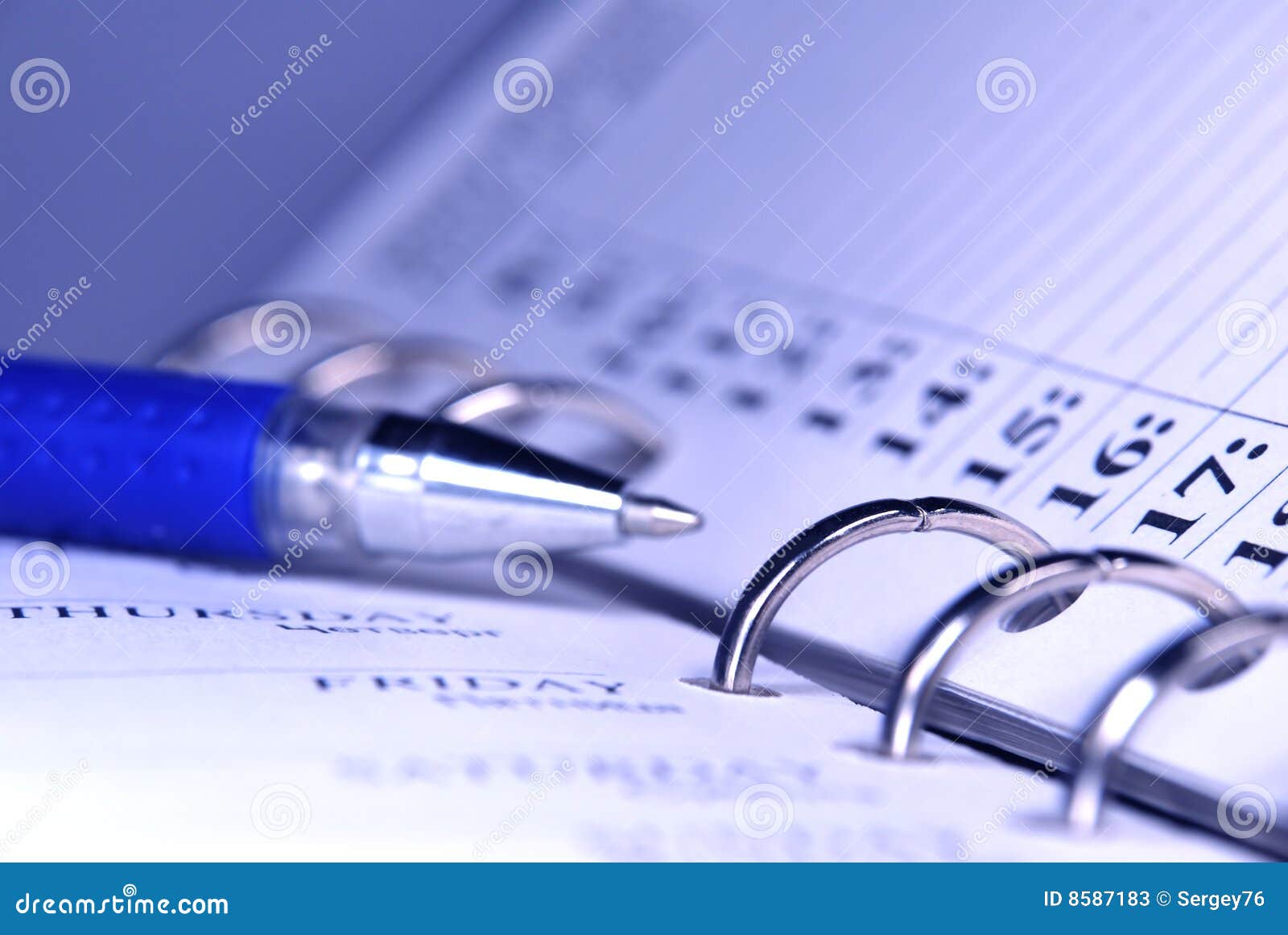 Pen and planner stock image. Image of office, date, plan - 8587183