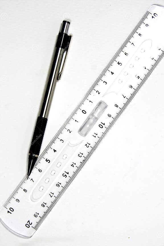 Pen and ruler stock image. Image of office, tool, student - 11548493