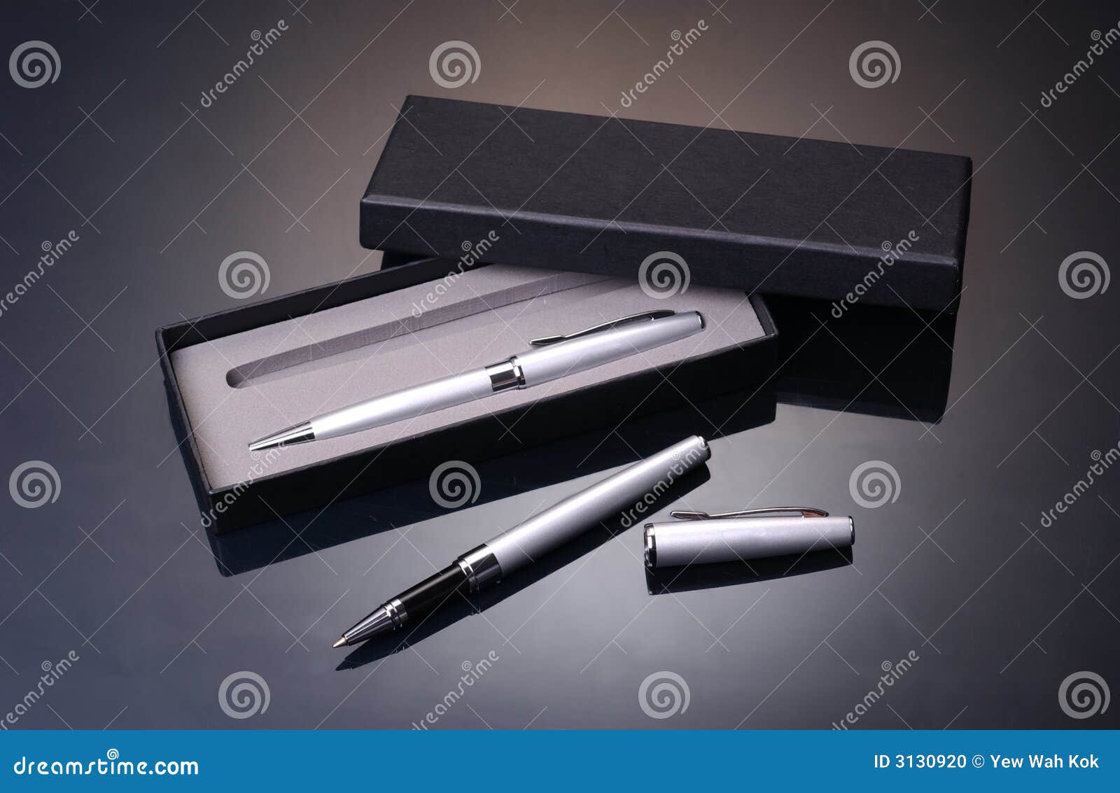 Pen set stock photo. Image of mood, black, life, luxury - 3130920