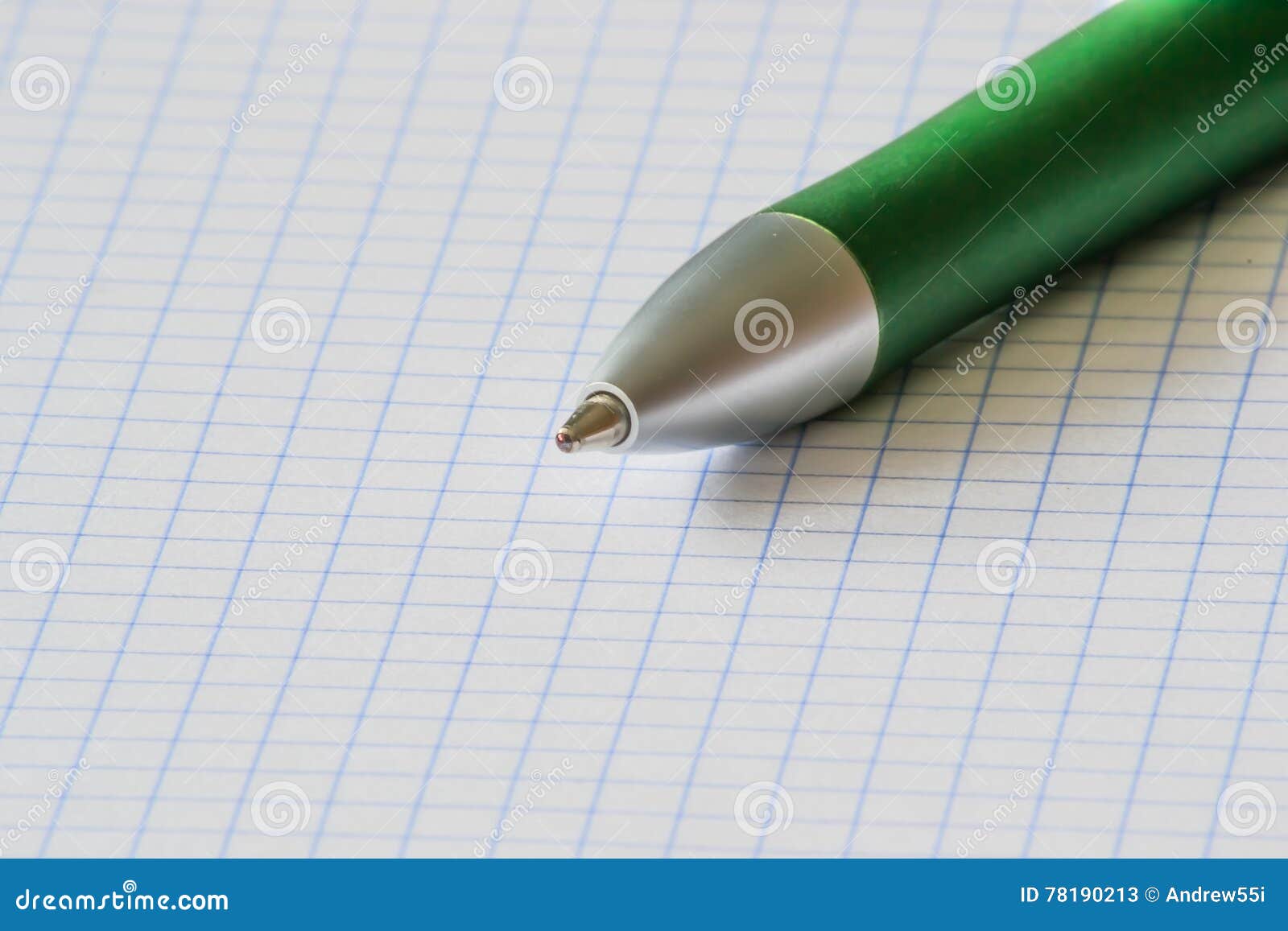 Pen and sheet. stock image. Image of card, writing, study - 78190213