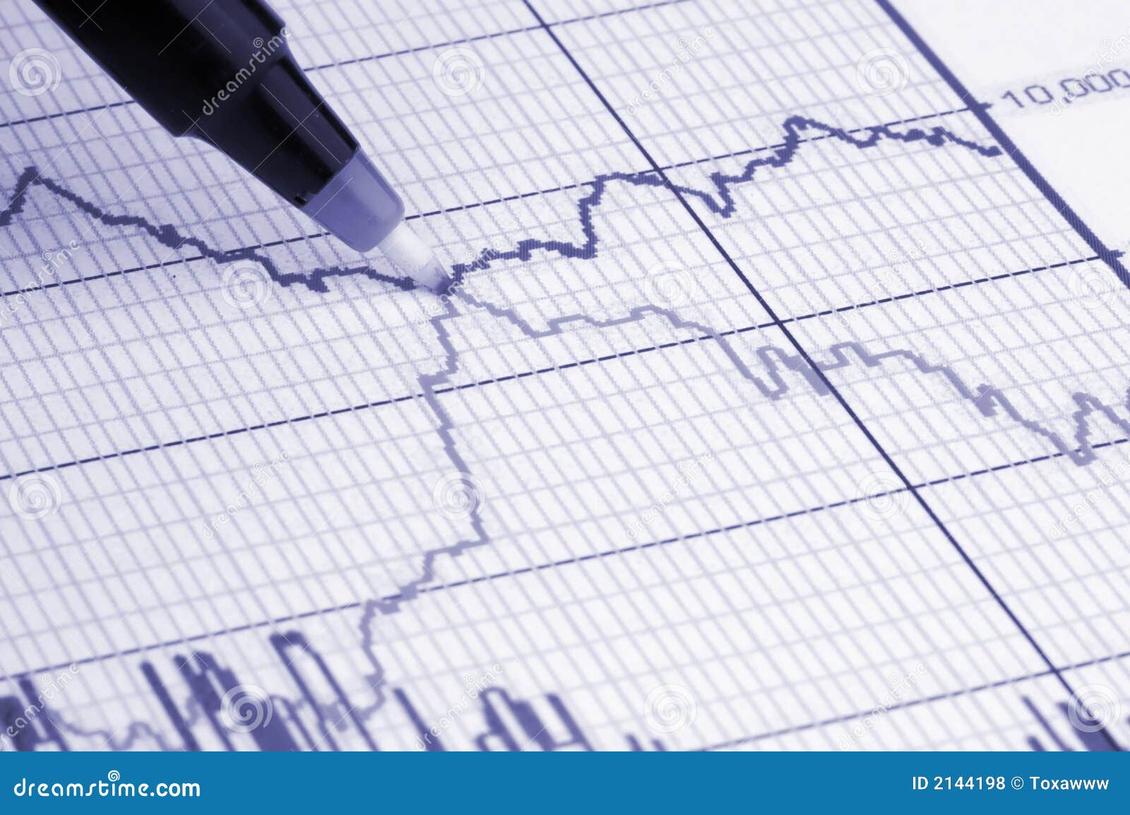 Pen Showing Diagram Stock Photography | CartoonDealer.com #2144198