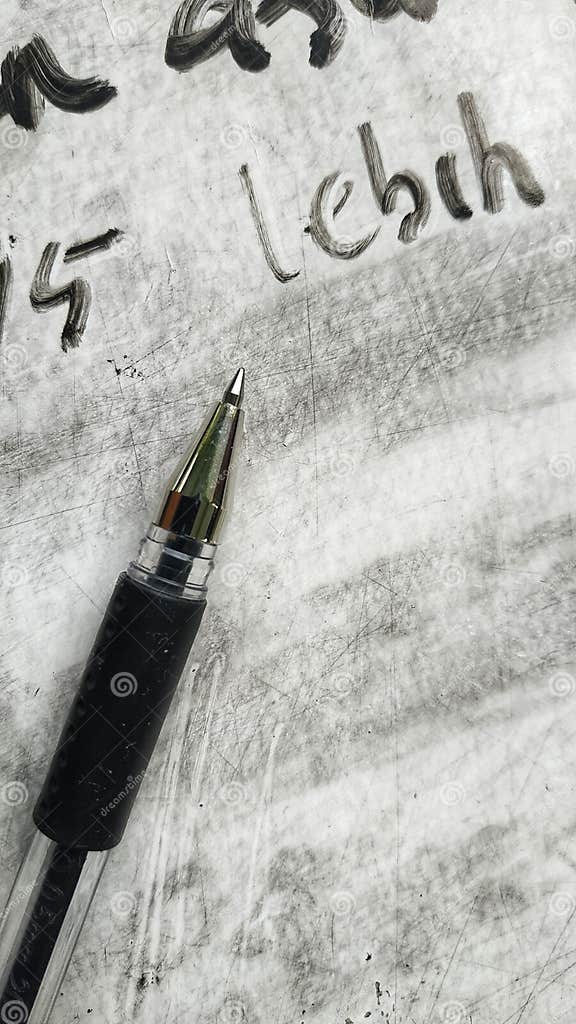 Pen and Study Make Easy To Learn Stock Image - Image of learn, easy ...