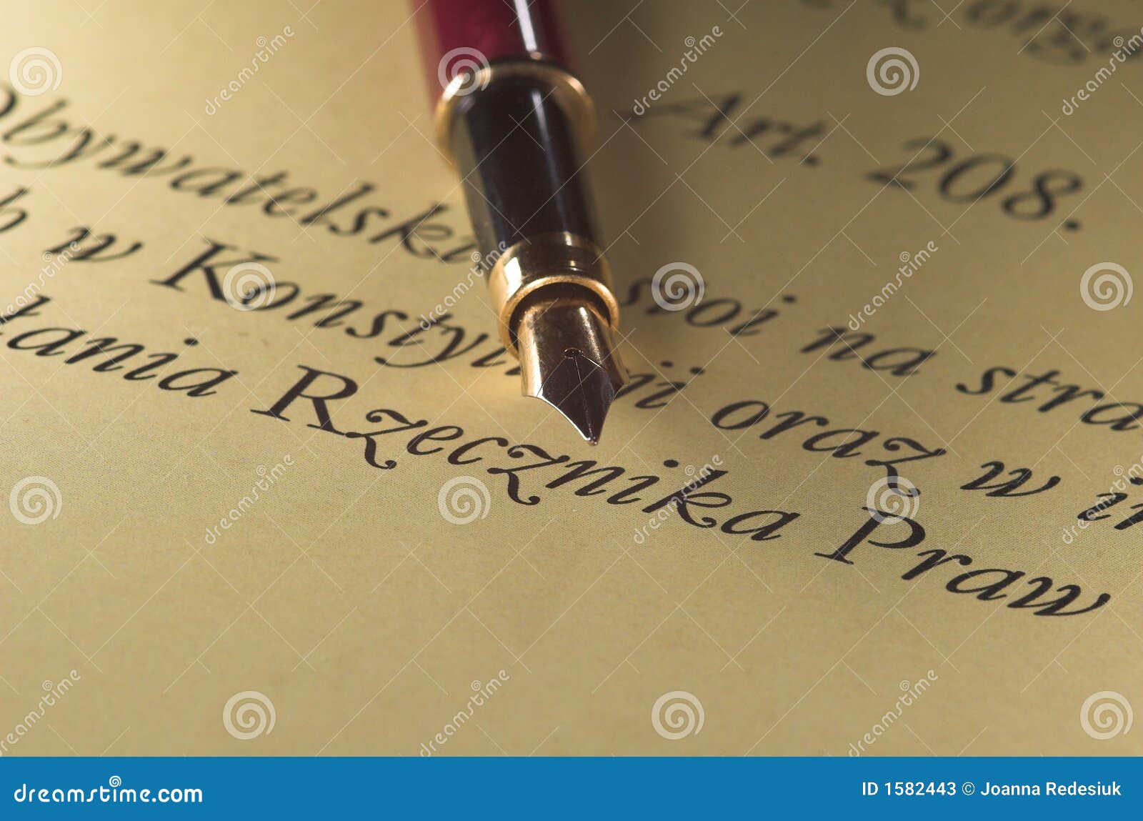Pen & text stock image. Image of government, justice - 1582443