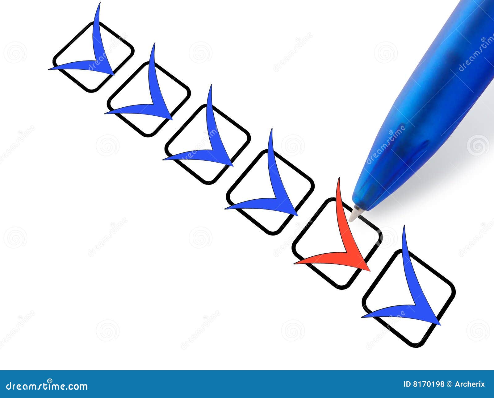 Pen&ticks Royalty Free Stock Photos - Image: 8170198