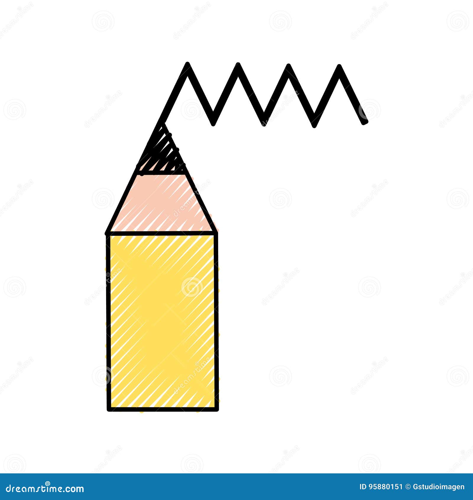 Pen tip draw icon stock vector. Illustration of contract - 95880151