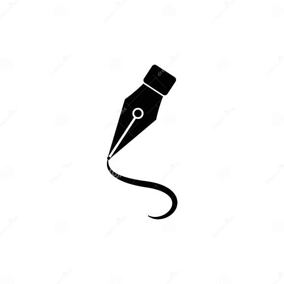 Pen Tool Icon Logo Vector Design Stock Vector - Illustration of ... Pen Tool Icon Logo Vector Design Stock Vector - Illustration of ...