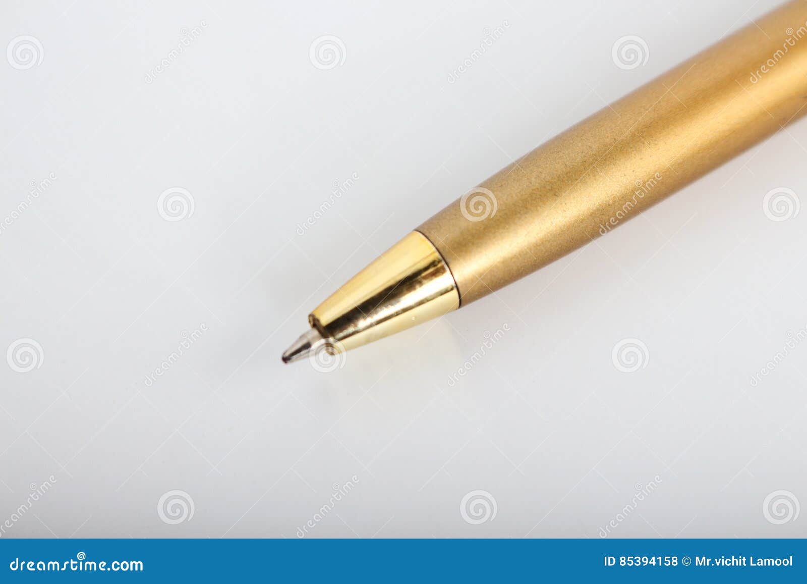 Pen on a white background. stock photo. Image of tool - 85394158