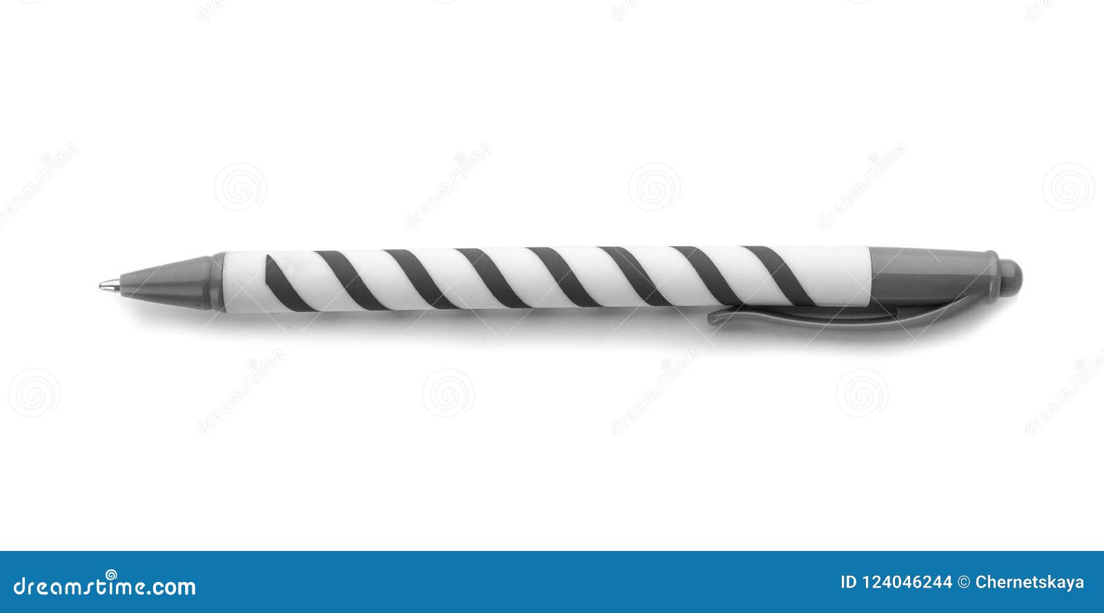 Pen on white background stock photo. Image of colorful - 124046244