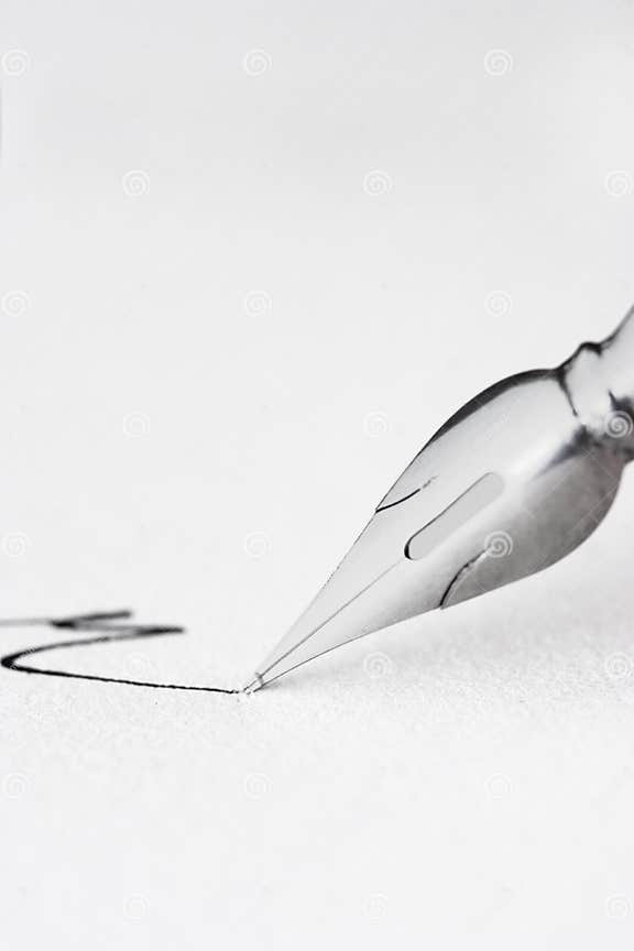 Pen writing stock photo. Image of lettering, highlight - 871852