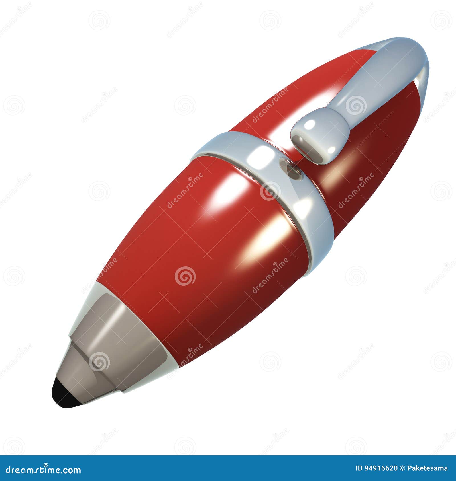 Pena Bonito Dos Desenhos Animados Ilustração Stock - Ilustração de ...