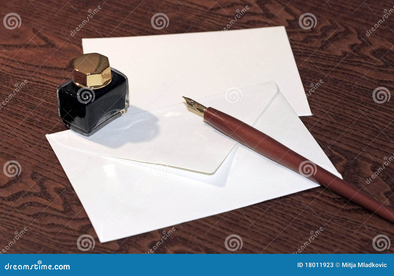 Pena da tinta imagem de stock. Imagem de pena, velho - 18011923