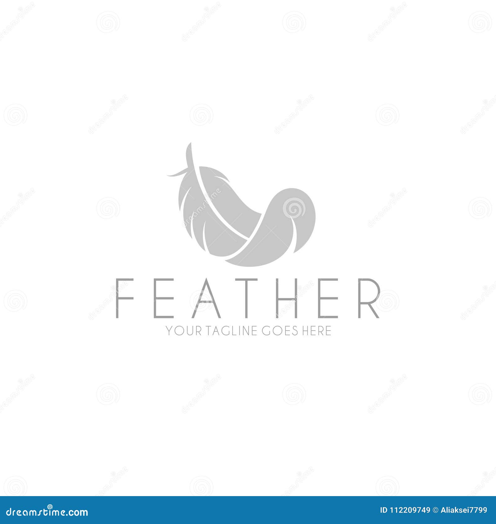 Pena logo ilustração do vetor. Ilustração de silhueta - 112209749