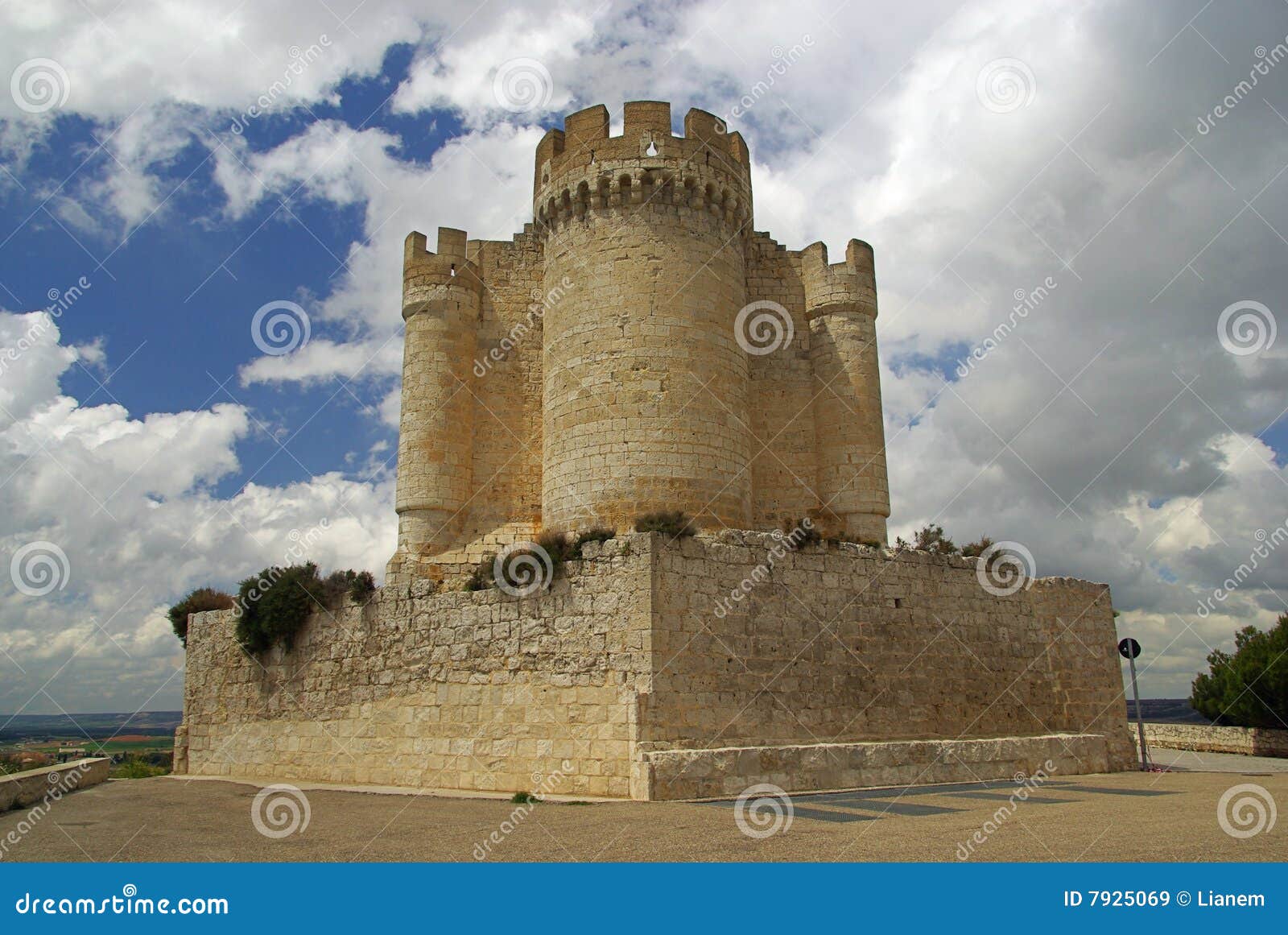 Penafiel stock image. Image of penafiel, castilla, spain - 7925069