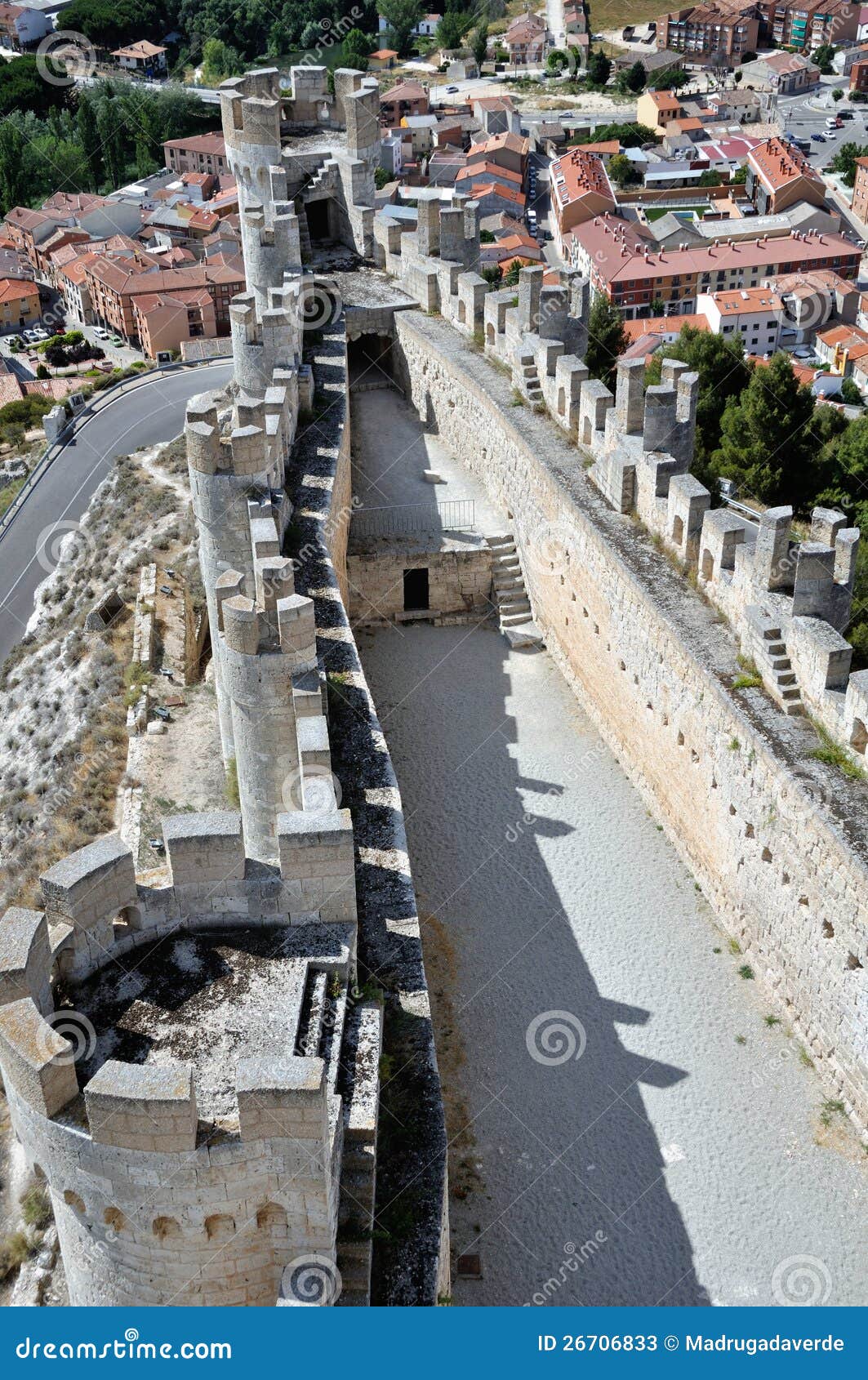 Penafiel Castle Stock Photography | CartoonDealer.com #26090810