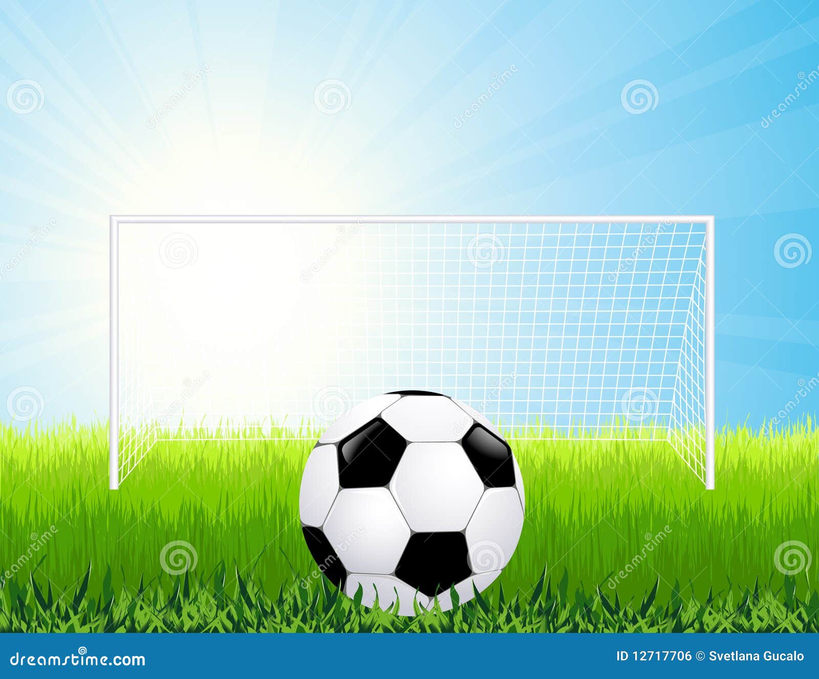 Penalti ilustración del vector. Ilustración de portero - 12717706