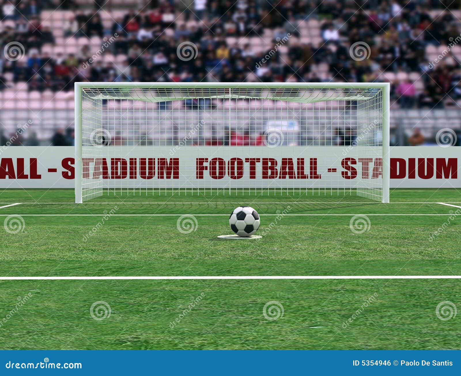 Penalty stock illustration. Illustration of penalty, ball - 5354946