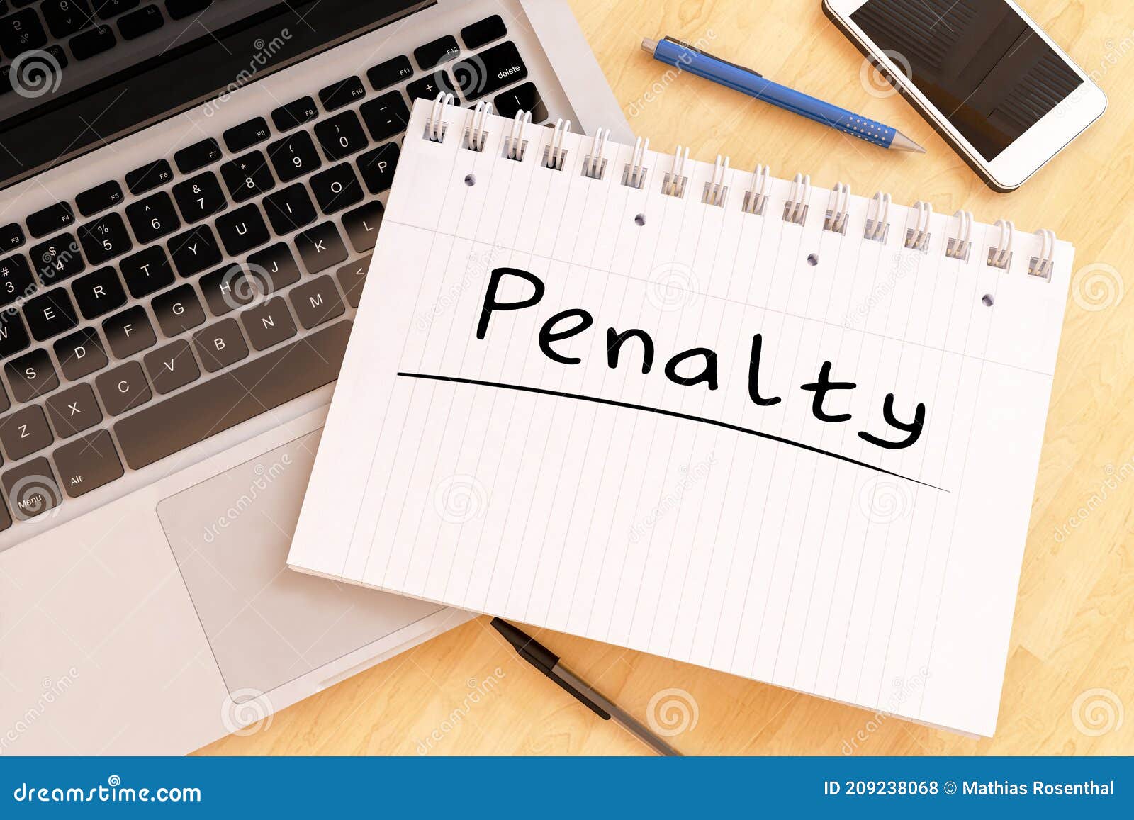 Penalty stock illustration. Illustration of judge, penalties - 209238068