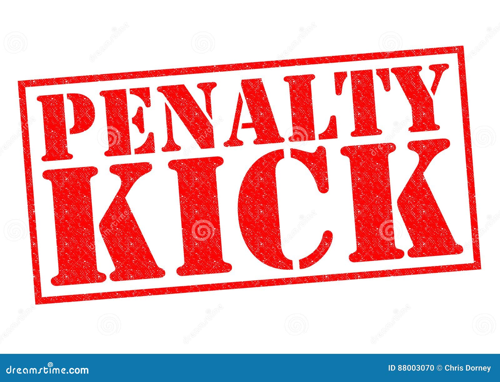 Penalty Stamps Cartoon Vector | CartoonDealer.com #59468469