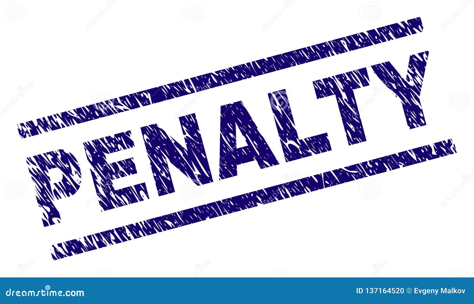 Grunge Textured PENALTY Stamp Seal Stock Vector - Illustration of mark ...
