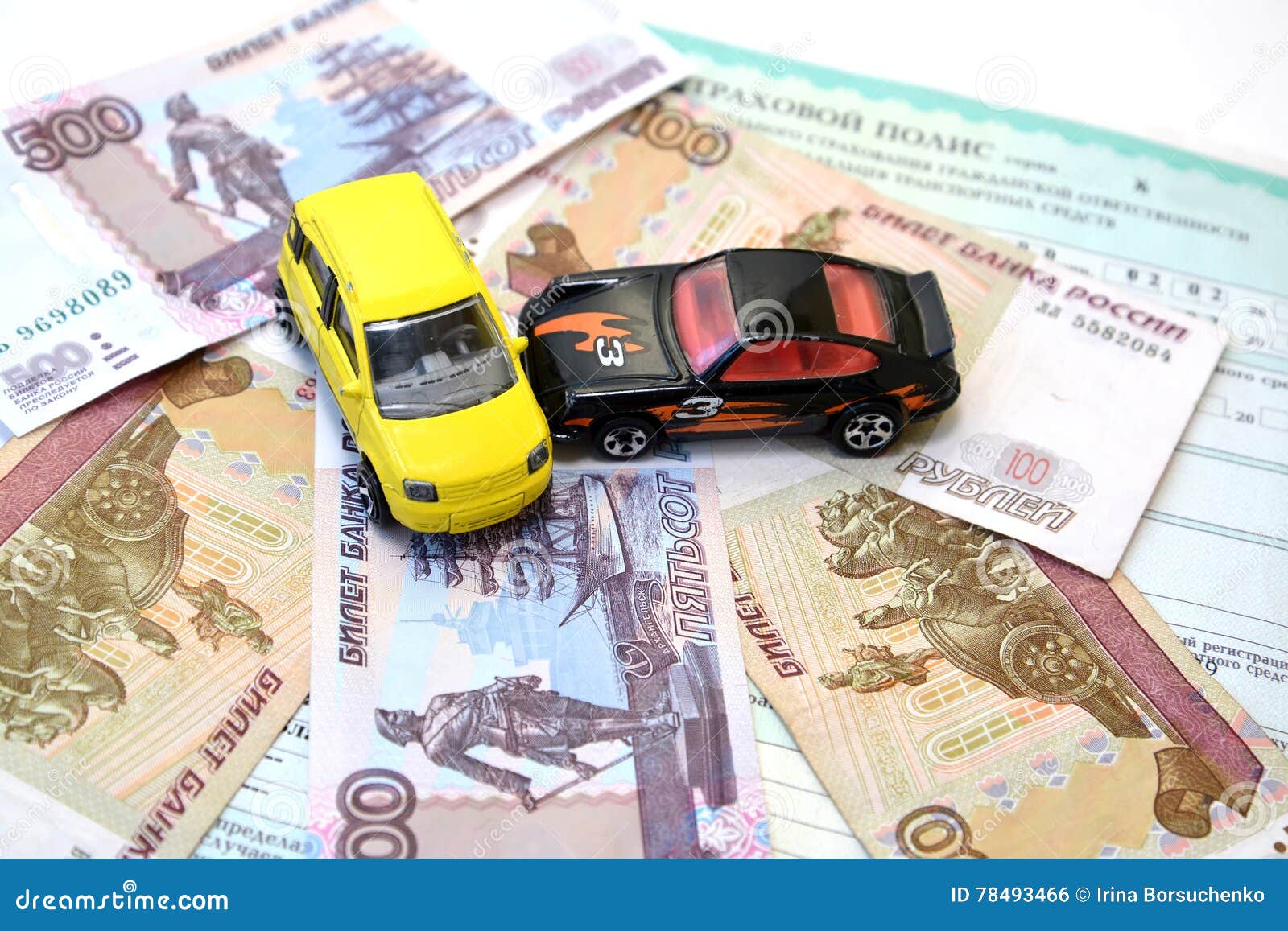 Penalty for Traffic Violation of the Rules Stock Photo - Image of paper ...