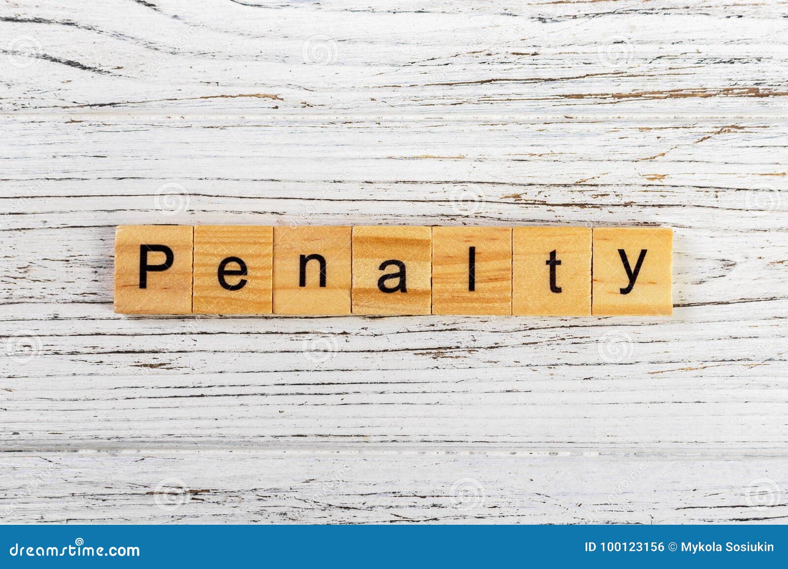 Word Retribution Made Of Wooden Letters Royalty-Free Stock Photography ...