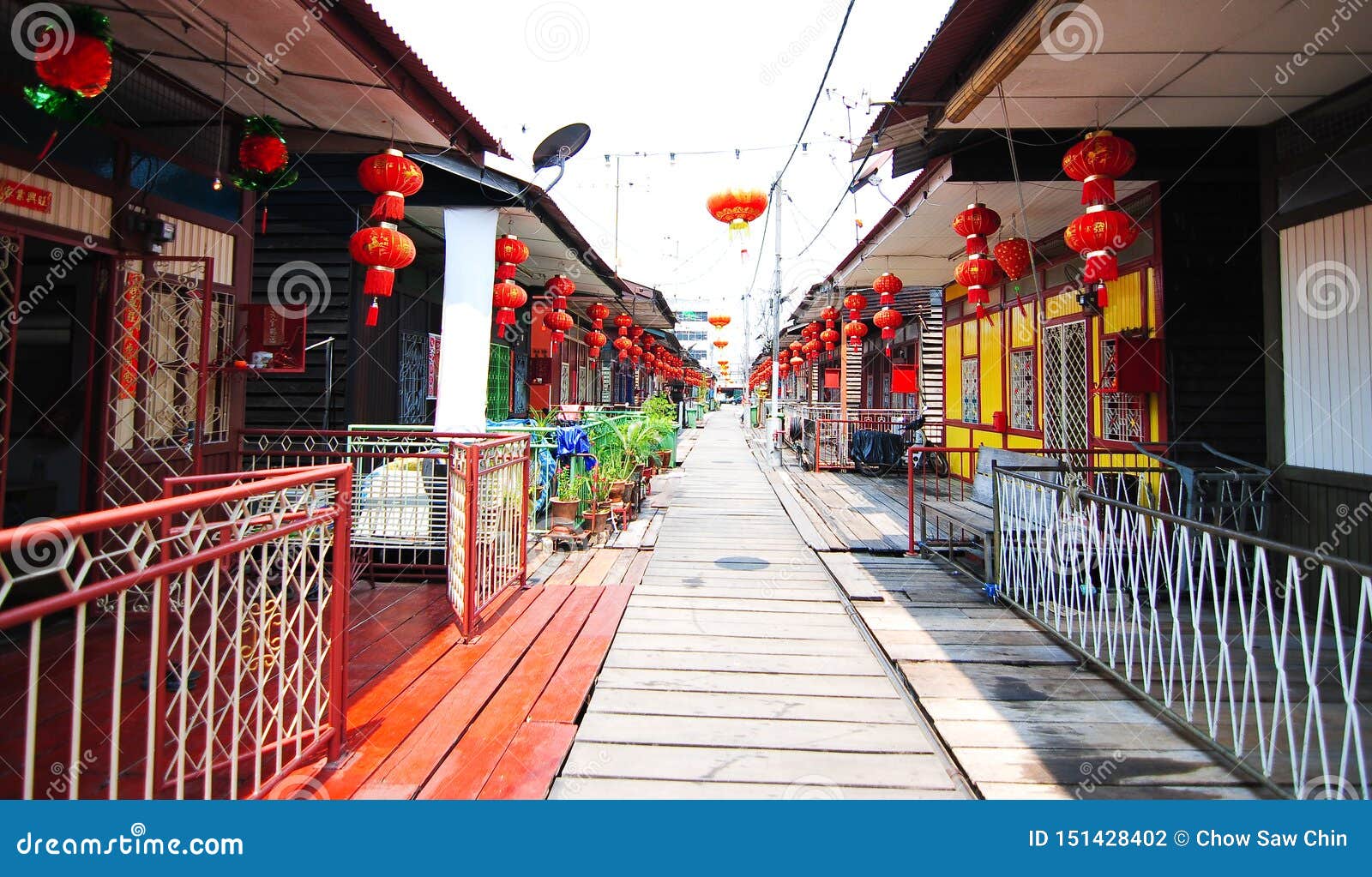 Penang Clan Jetty stock photo. Image of ftit, annual - 151428402