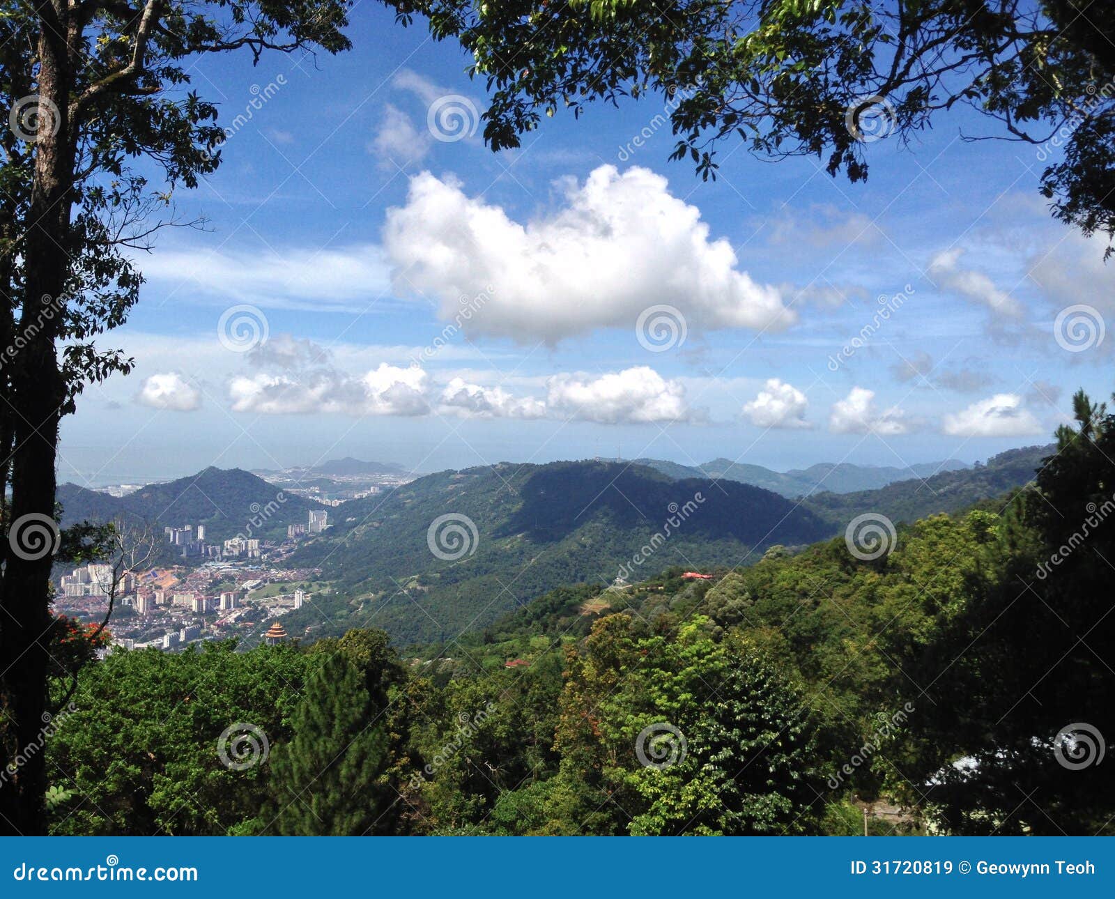 Penang Hill stock image. Image of culture, grass, country - 31720819