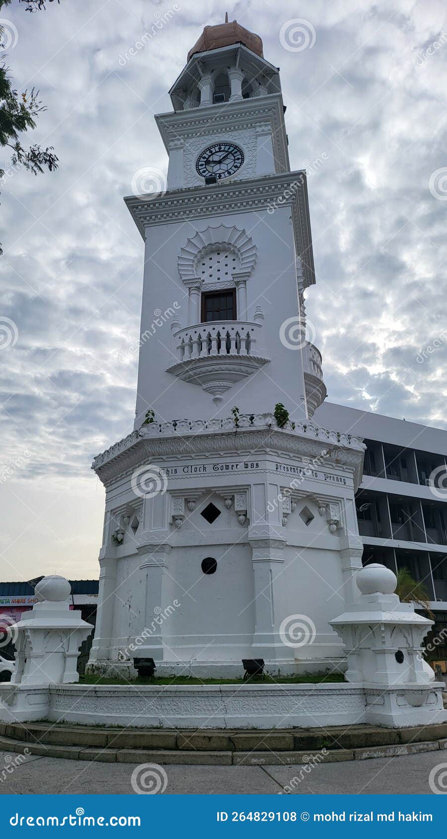 Penang Clock Tower stock photo. Image of tower, historical - 264829108
