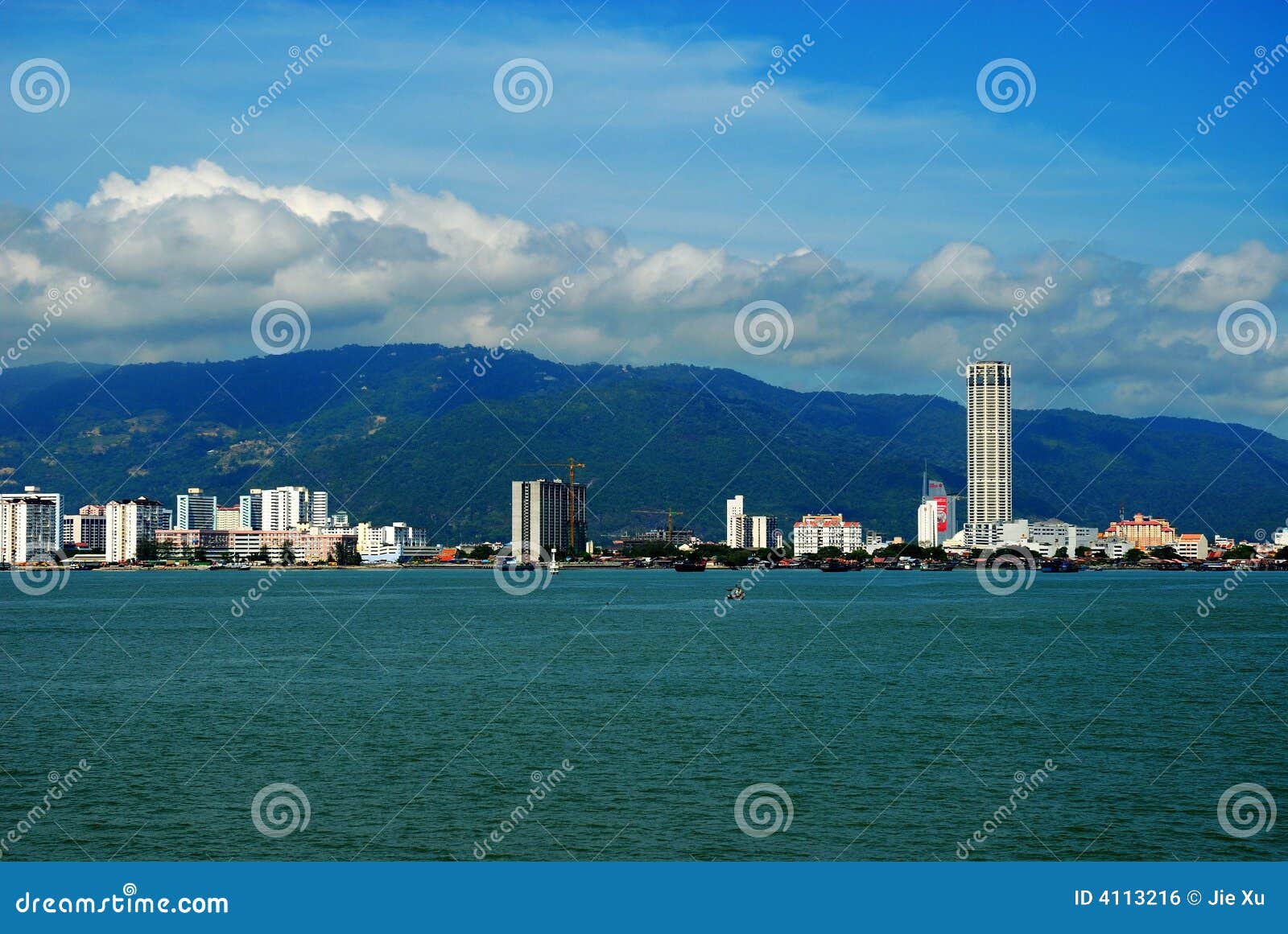 Penang, Malaysia stock photo. Image of cheng, blue, landmark - 4113216