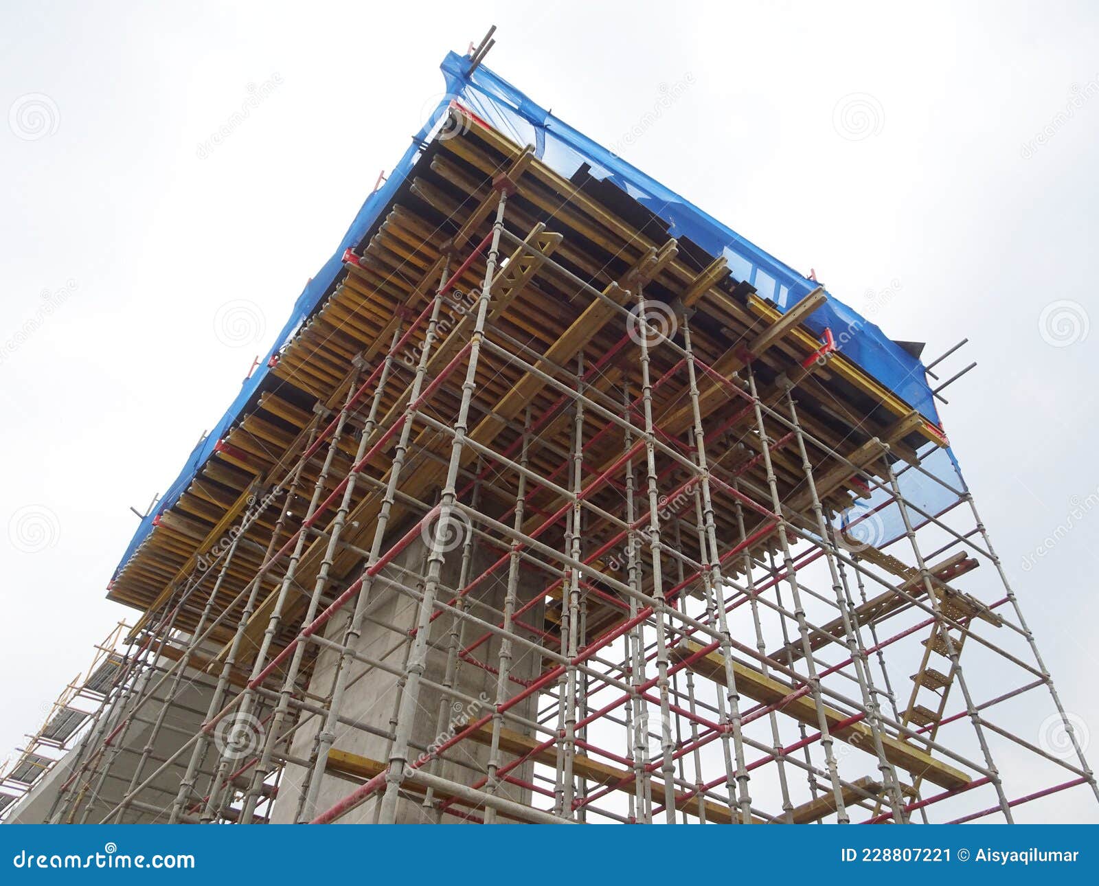 The Mega Infrastructure Structure is Under Construction. Editorial ...