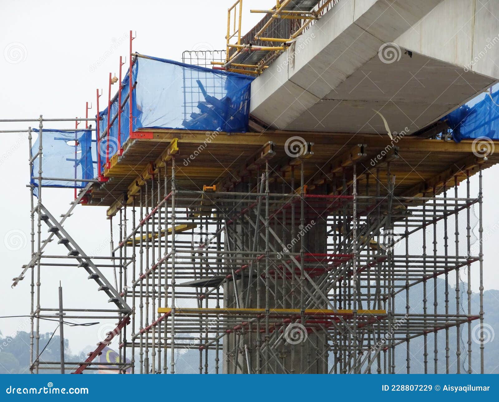 The Mega Infrastructure Structure is Under Construction. Editorial ...