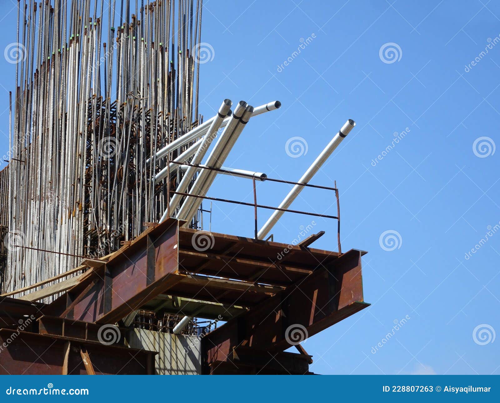 The Mega Infrastructure Structure is Under Construction. Editorial ...