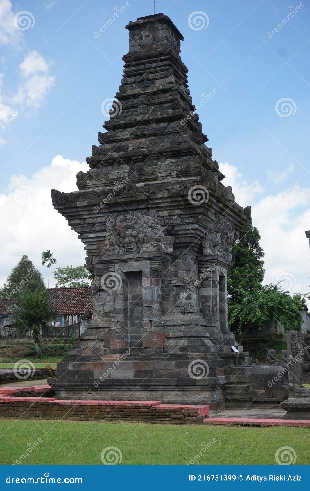 Penataran Temple in Blitar, East Java, Indonesia Editorial Stock Image ...