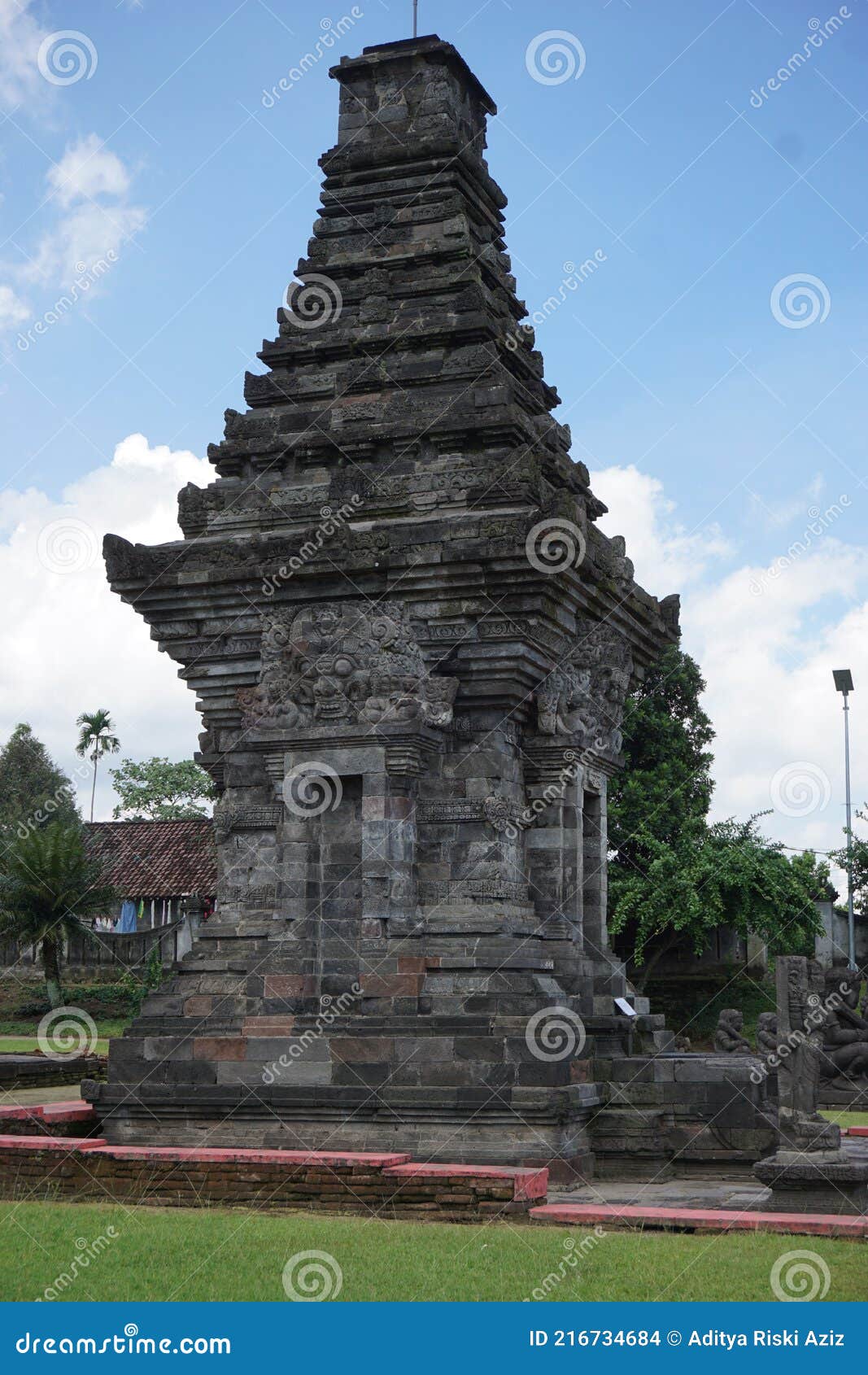 Penataran Temple in Blitar, East Java, Indonesia Stock Photo - Image of ...