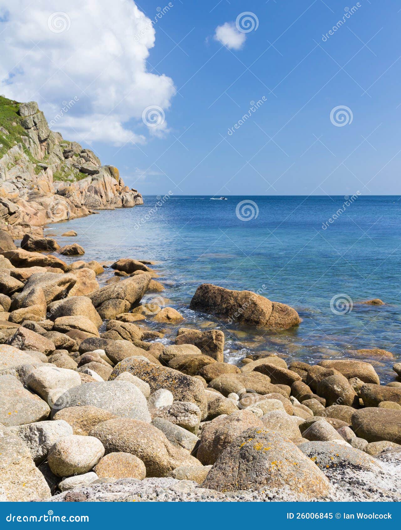 Penberth Cornwall England stock image. Image of summer - 26006845