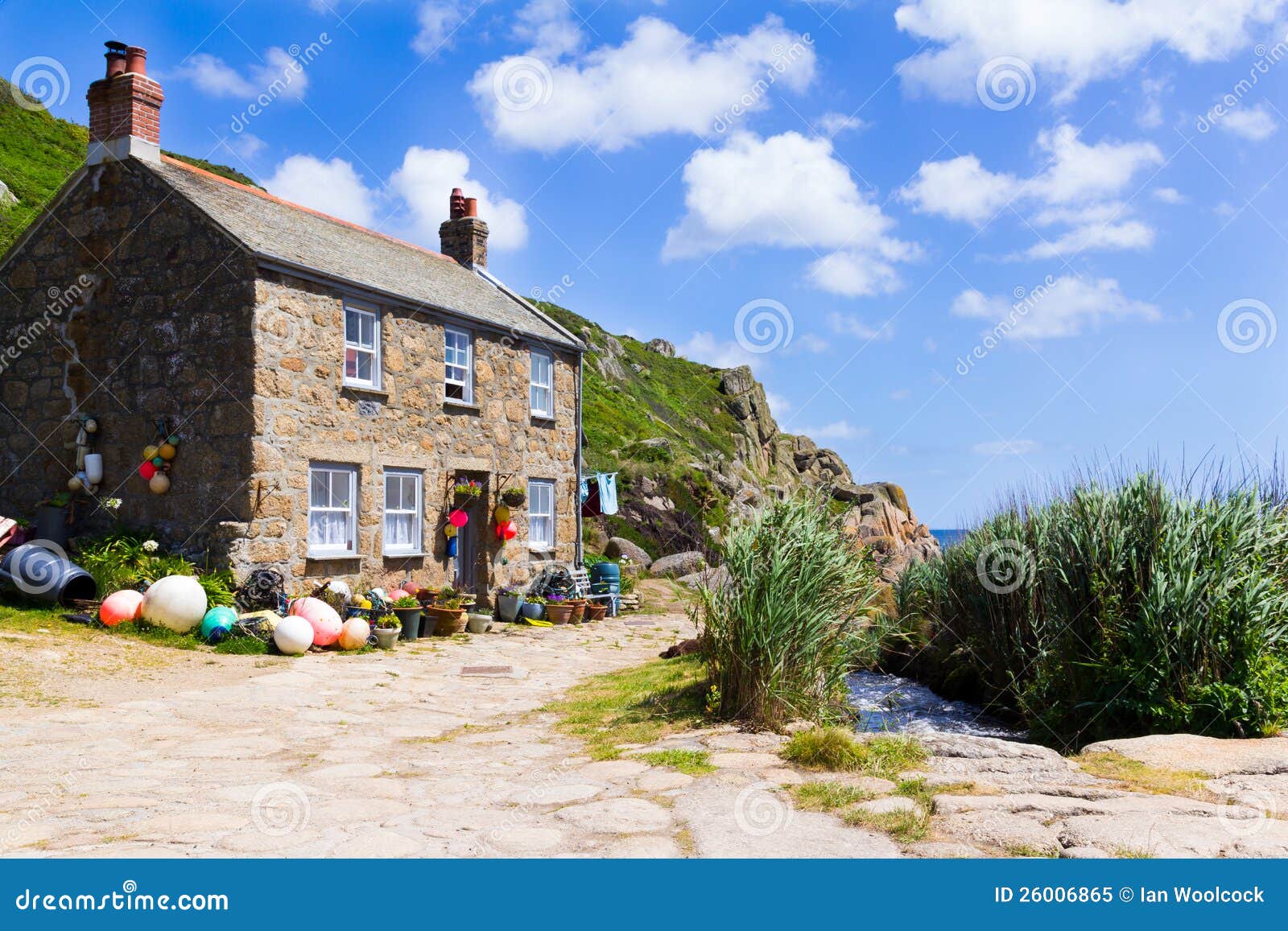 Penberth Cornwall England stock image. Image of britain - 26006865